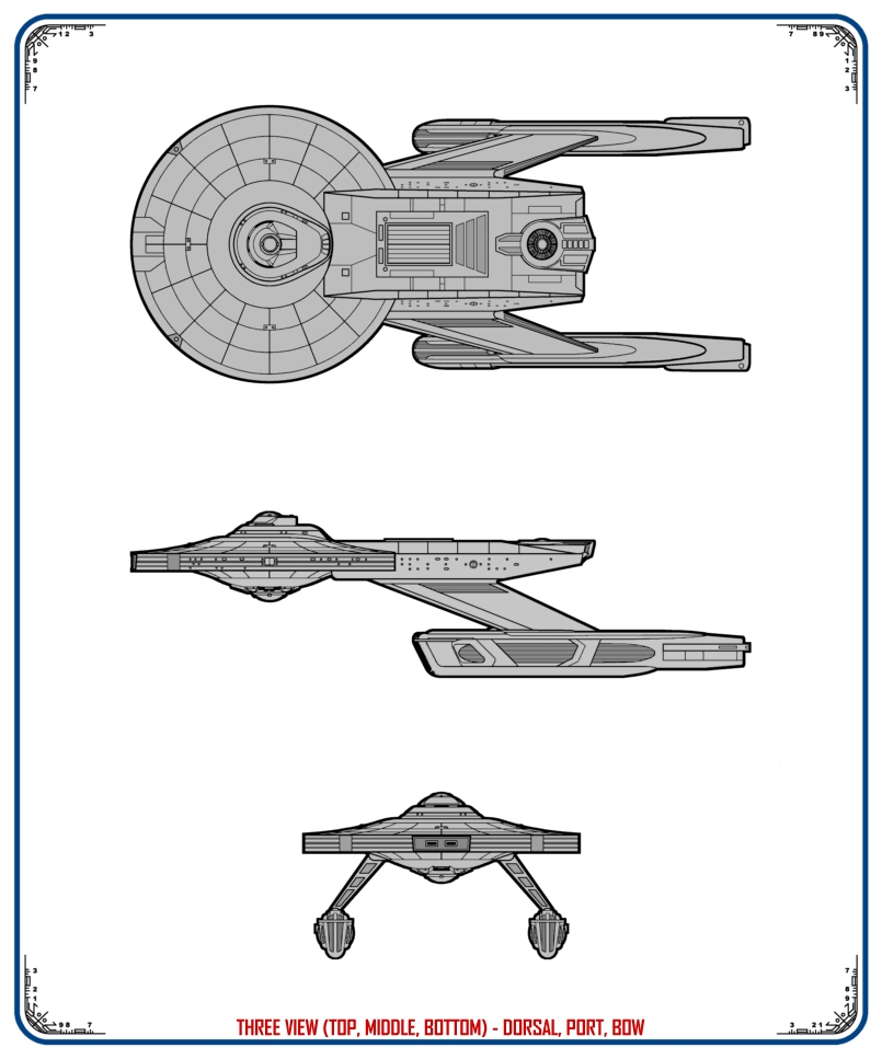 STSTCSOLD&A | Baker Class Destroyer United Federation of Planets